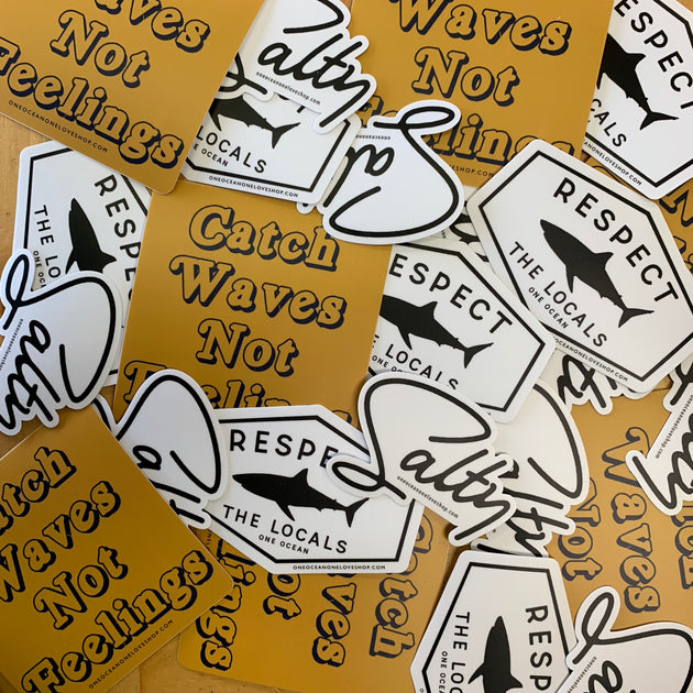 Salty Sticker – One Ocean Apparel