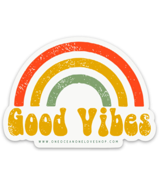 Good Vibes Sticker – One Ocean Apparel