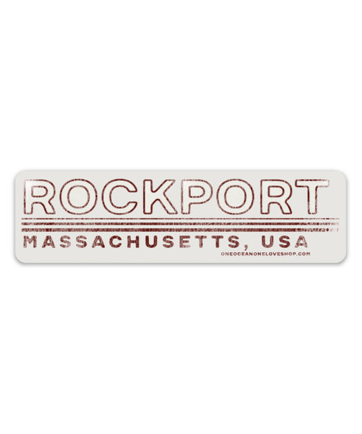 Rockport Retro Sticker – One Ocean Apparel